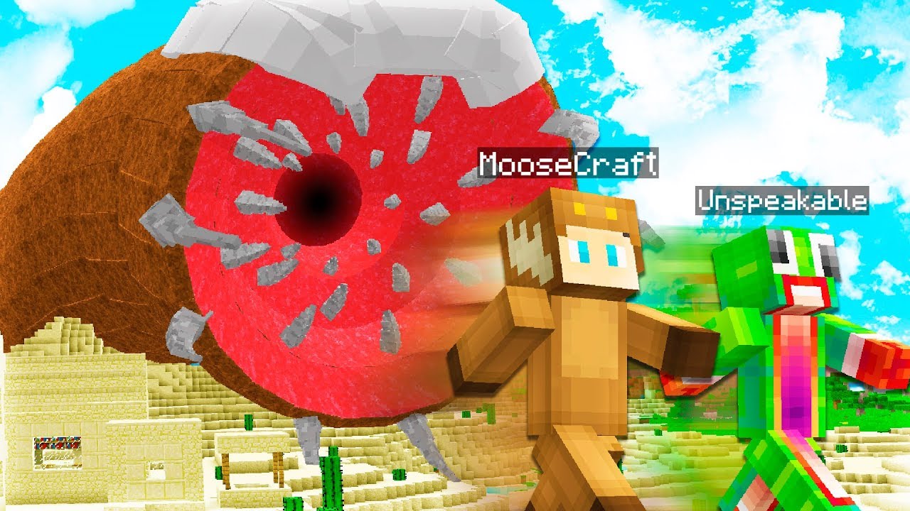 TRY NOT DIE CHALLENGE... with UNSPEAKABLEGAMING & MOOSECRAFT! - YouTube