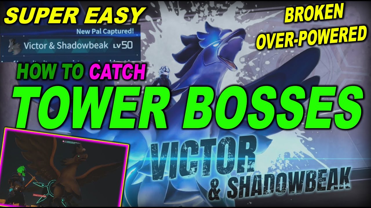 How To CAPTURE TOWER BOSSES, how to capture Marcus & Faleris boss, Pal ...