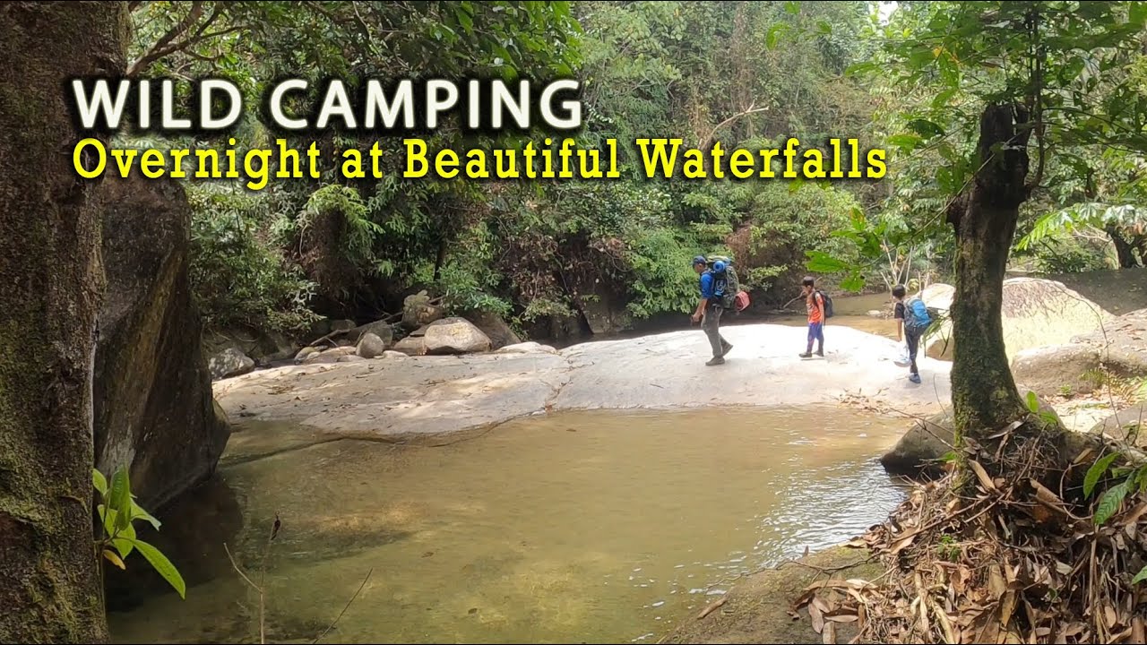 Family Camping Survival in Mount Kampar - Overnight at Beautiful ...