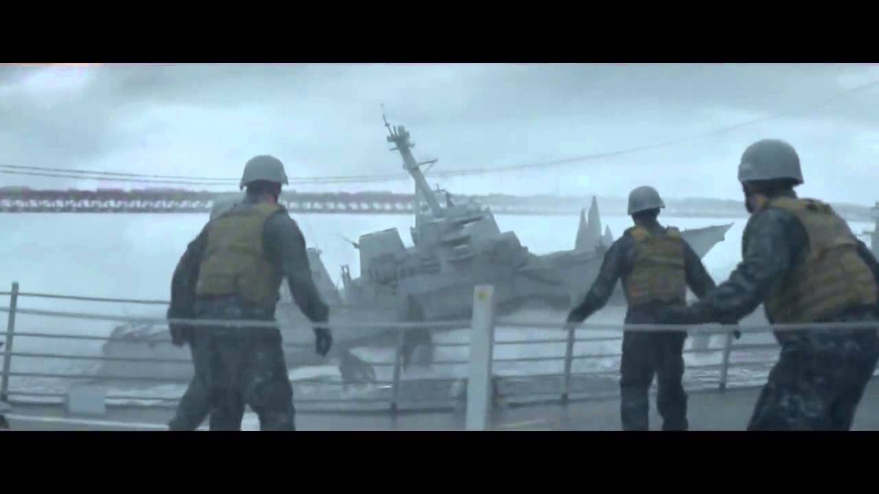 Godzilla (2014) - Attack at Pacific Ocean Scene [HD] - YouTube