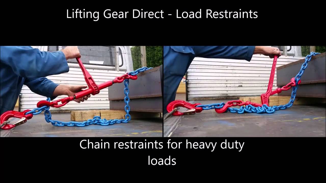 How to use Load Restraints - Lifting Gear Direct - YouTube