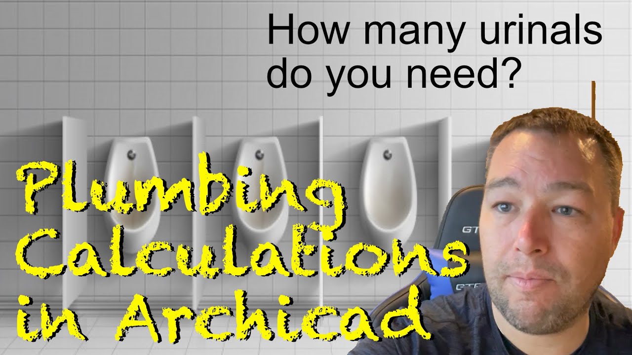 Automated Plumbing Fixture Calculations in Archicad - CBA-AC Ep. 004 ...