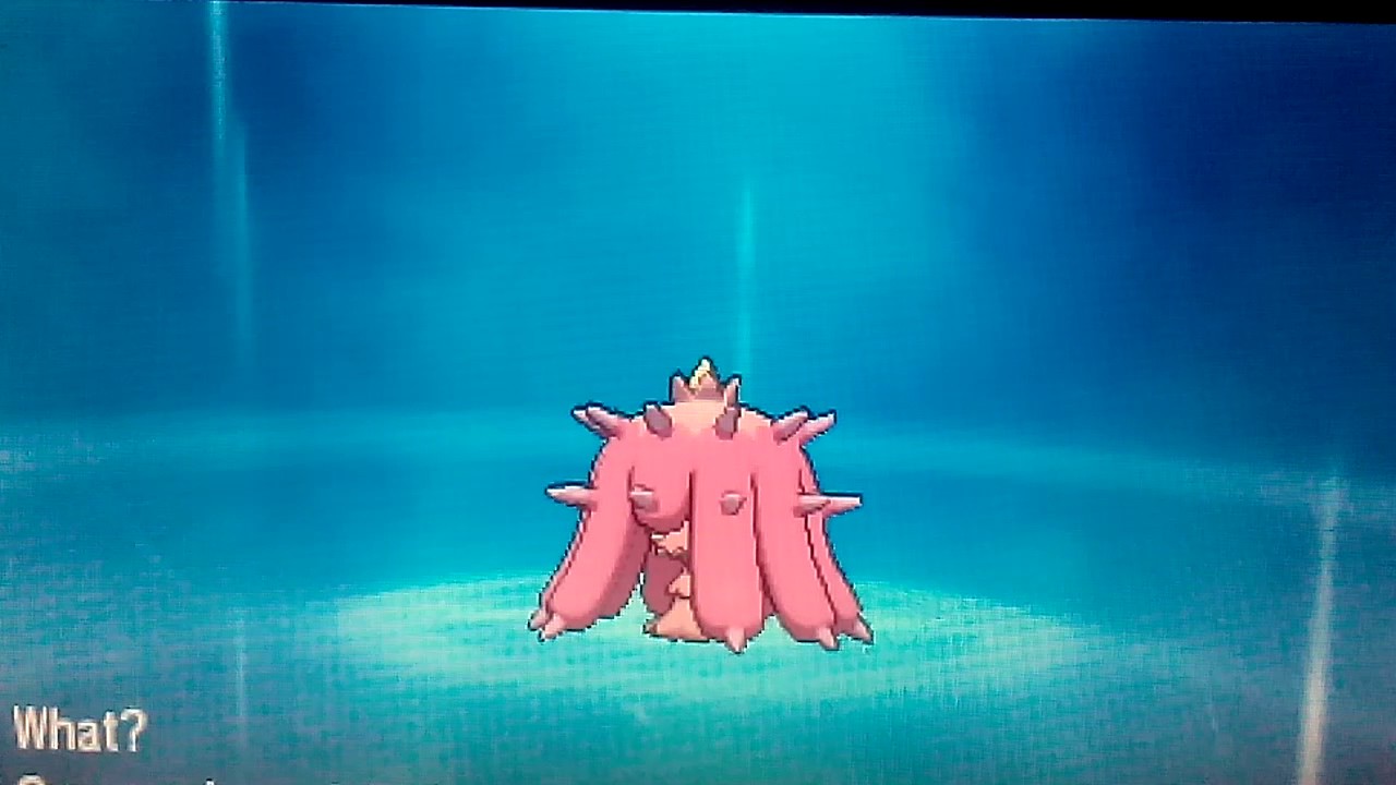 Shiny marine evolves into shiny toxepex - YouTube