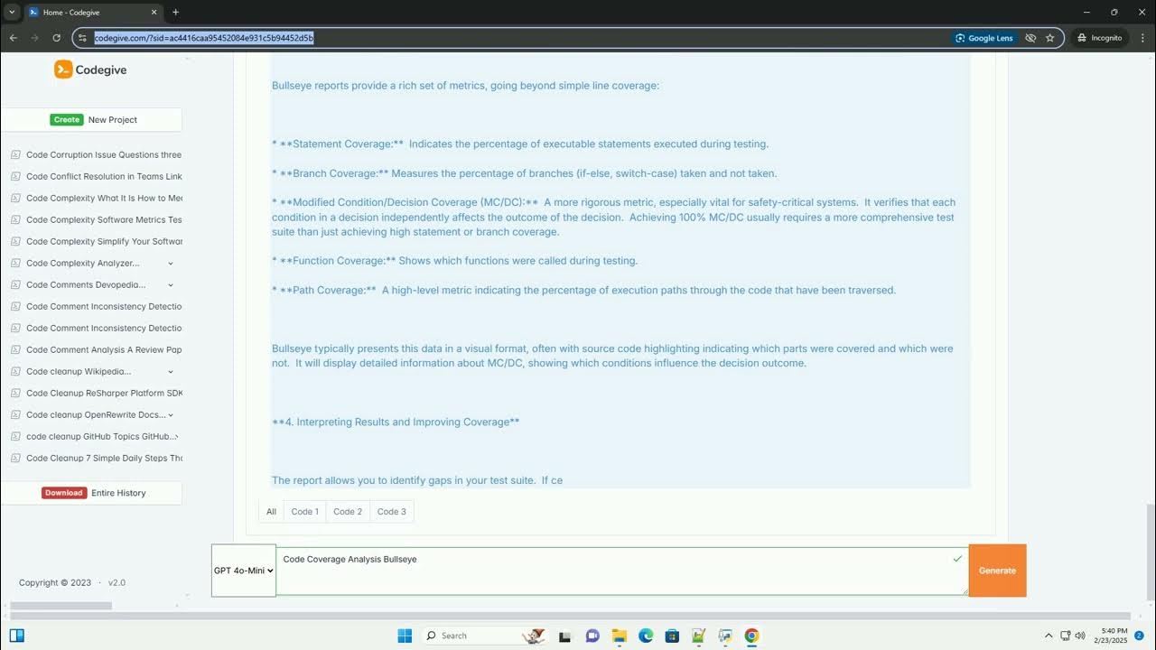 code coverage analysis bullseye - YouTube