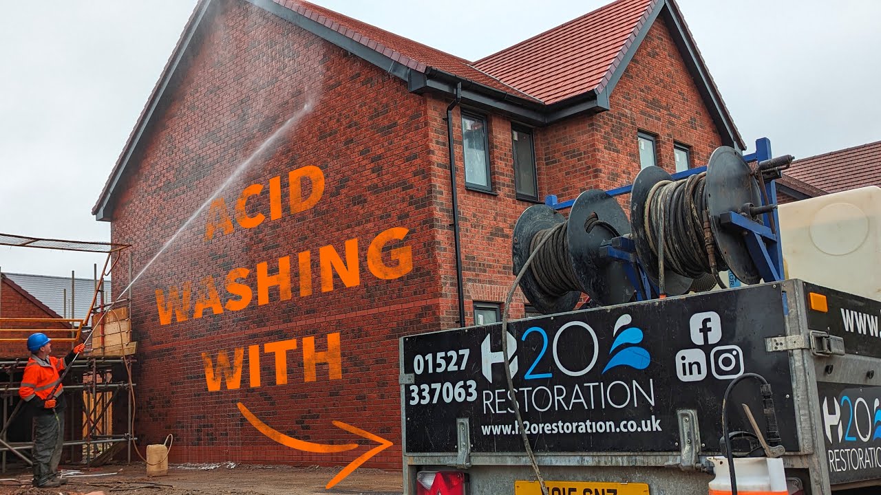 ACID WASHING new builds with H2O Restoration - YouTube
