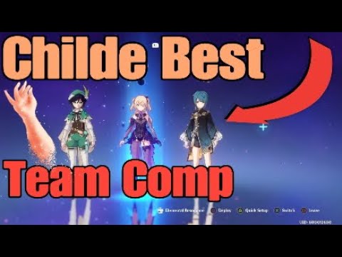 Childe Best Team Comp in Genshin Impact Top Tier - YouTube