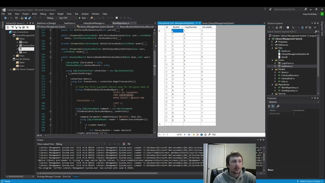 Atomic SQL Transaction: Query, Update, Insert Into (22/23) - YouTube
