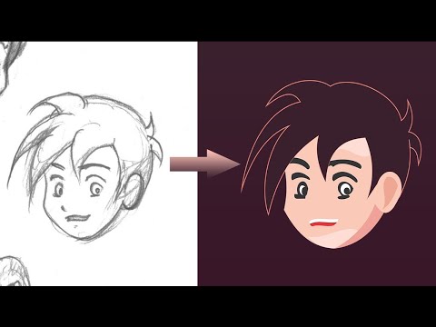 How To Draw Vector Cartoon In CorelDraw - Custom Cartoon Image - YouTube