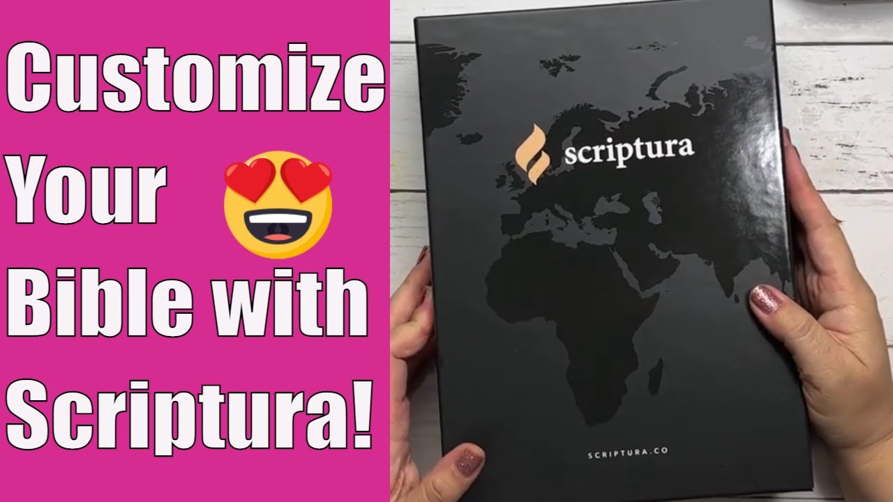 I Got a New Bible!!!! Scriptura Bible Review and Unboxing - YouTube
