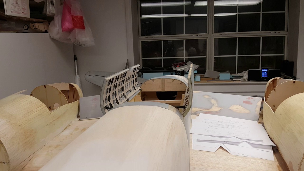 1/6 scale PBJ -1H bombay doors on receiver - YouTube