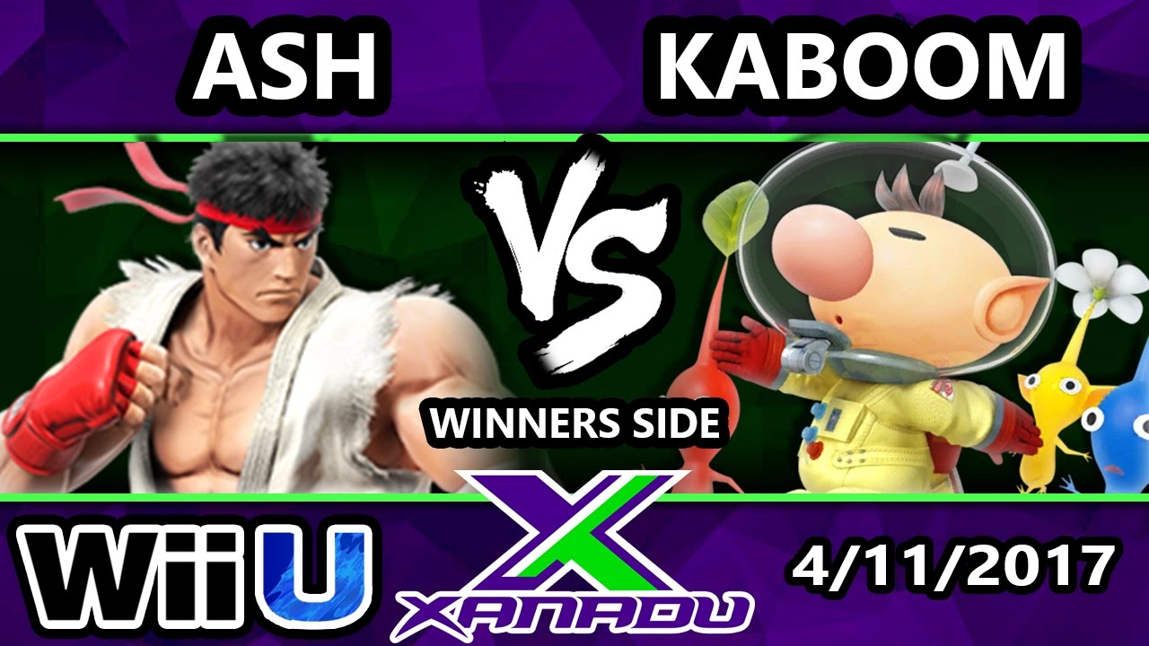 S@X 197 - Ash (Ryu) Vs. Kaboom (Olimar) - SSB4 Tournament - Smash for ...
