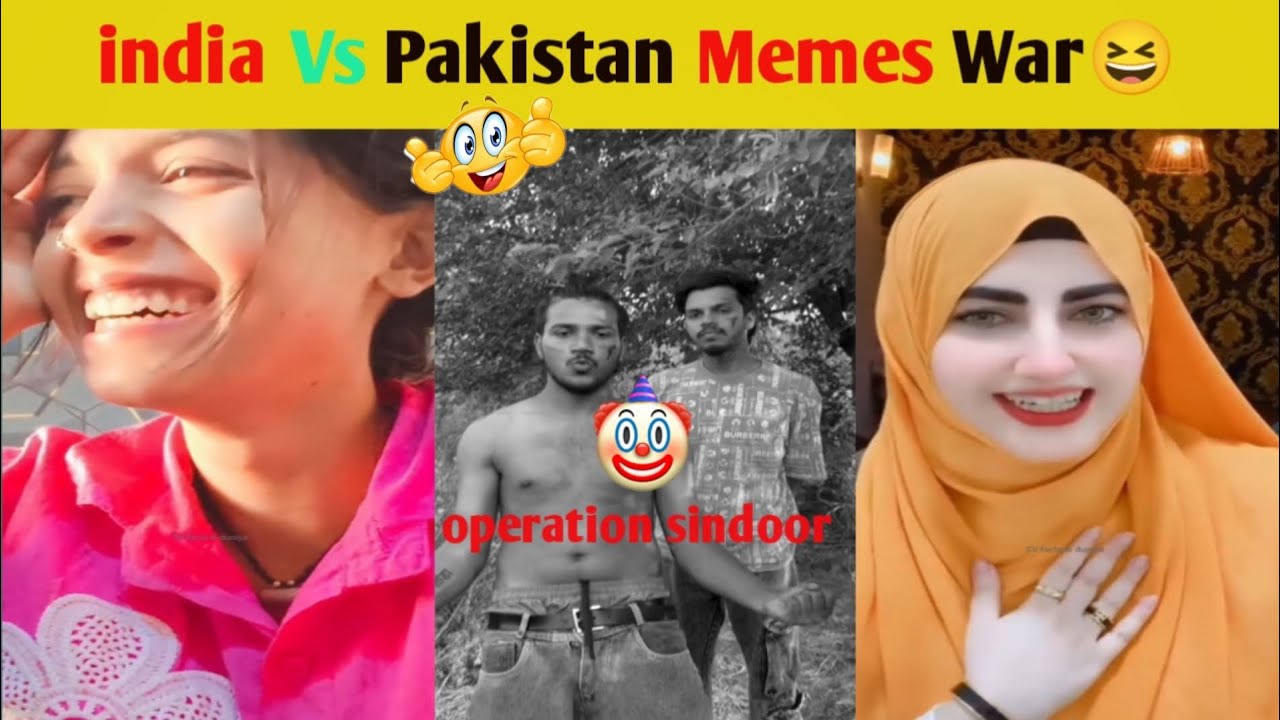 india Vs Pakistan Memes War😆😂 || operation sindoor mission 😛 || Most ...