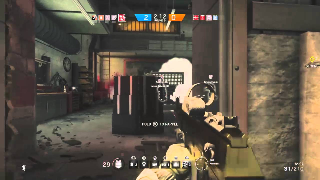 Tom Clancy's RainBow 6 Siege CUSTOM MATCH (4 vs 4) BAR HOUSE - YouTube