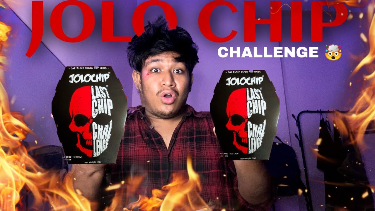 JOLO CHIP CHALLENGE 🥵🌶️ IN PUBLIC (WORLD BIGGEST SPICY 🥵 CHIP) # ...