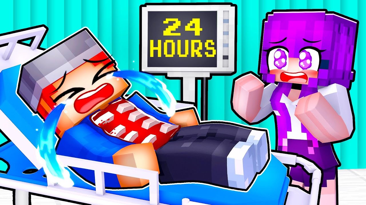 Gara Has Only 24 HOURS To Live in Minecraft… - YouTube