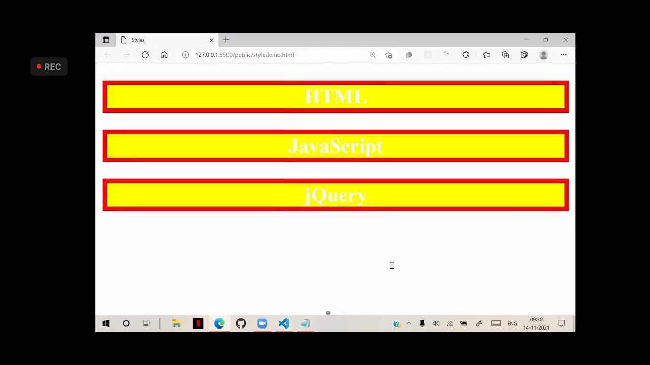 Day 32 HTML,CSS and JS by Sudhakar Sharma 2021 - YouTube