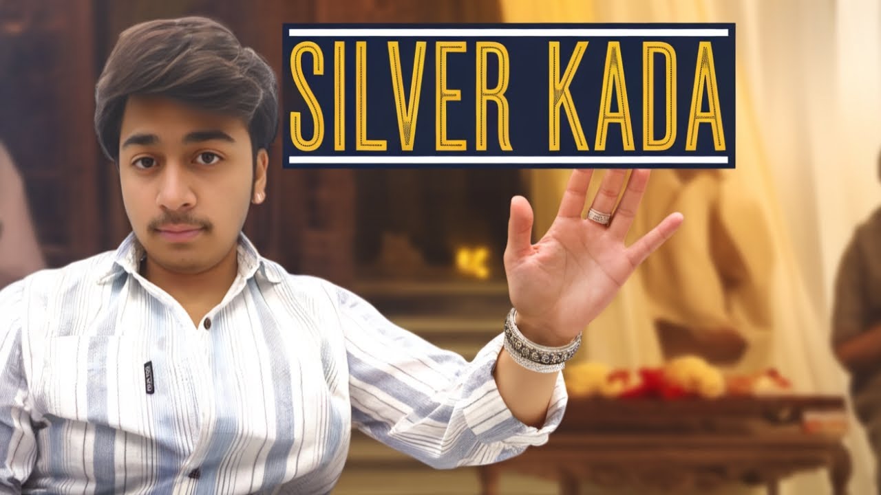 New silver kada design| SatsangSoni vlogs - YouTube