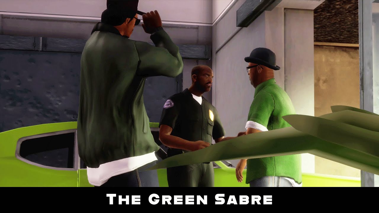 GTA San Andreas Definitive Edition - Sweet #10 - The Green Sabre - YouTube