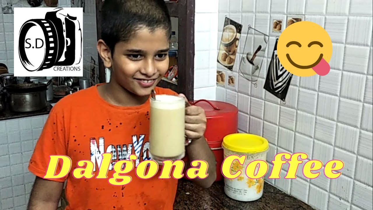The viral internet coffee ☕ | Dalgona Coffee ☕ | SD Creations - YouTube
