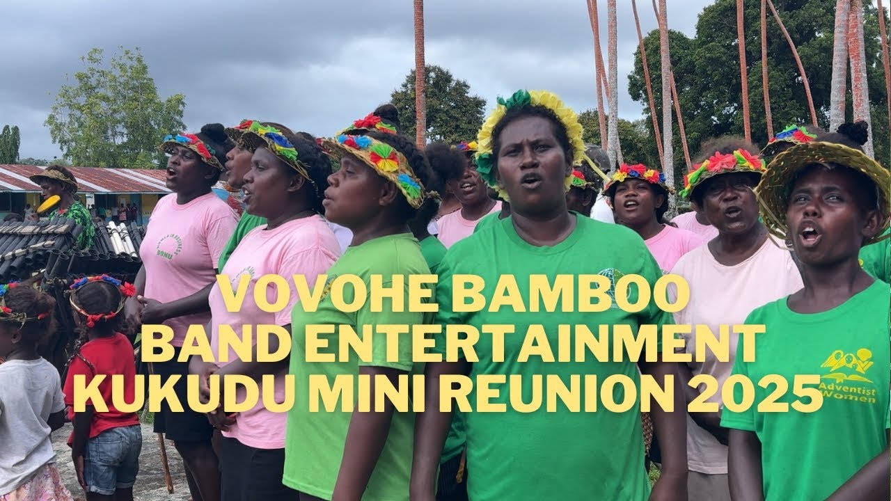 Bamboo Beats & Memories | Vovohe Band at Kukudu Mini Reunion - YouTube