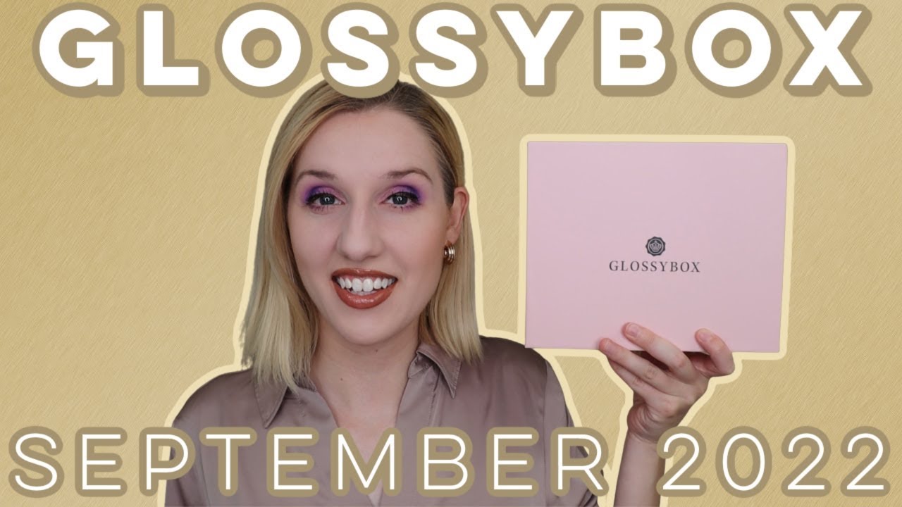 Glossybox | September 2022 (US) - YouTube