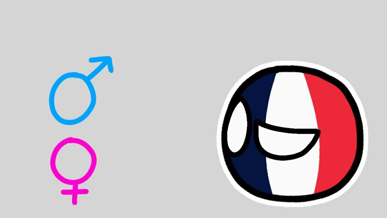 what is my gender? | Countryballs Animation - YouTube