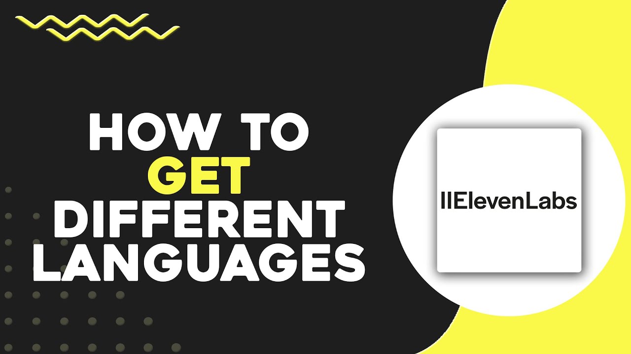 How To Get Different Languages in ElevenLabs (Quick Tutorial) - YouTube