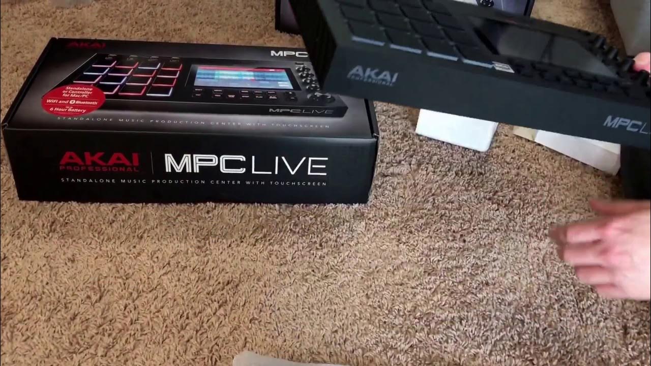 Akai MPC Live Unboxing - YouTube