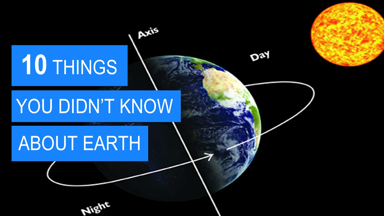 10 Things You Didn’t Know About Earth 🌐 - YouTube