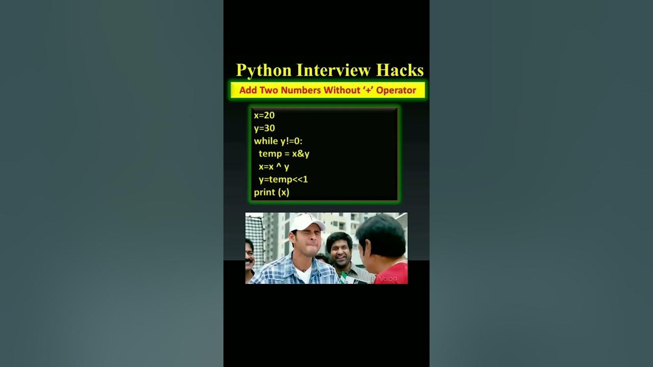 Python Interview Hacks Codingforbeginners Codeweek Coding Python Pythonforbeginners Youtube 7199