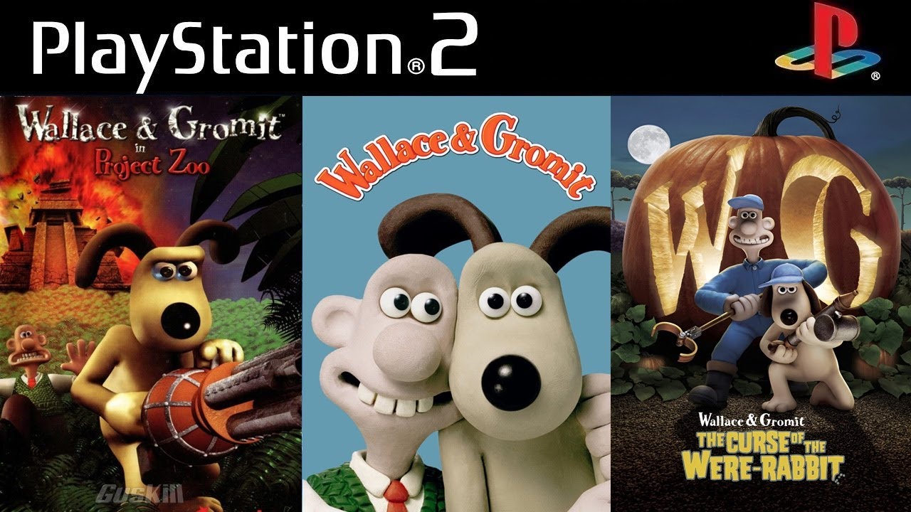 All Wallace & Gromit Games on PS2 - YouTube