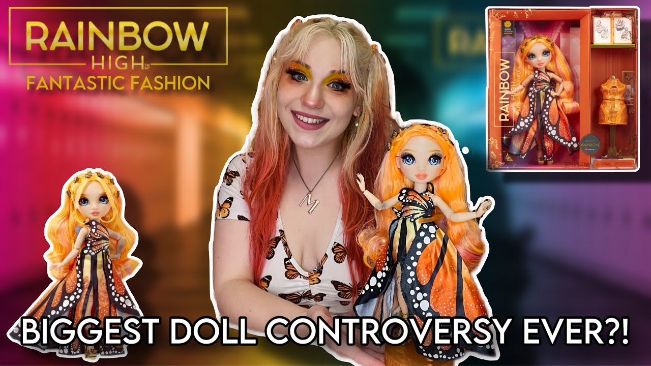 Rainbow High Fantastic Fashion Poppy Rowan Doll Review and Unboxing ...