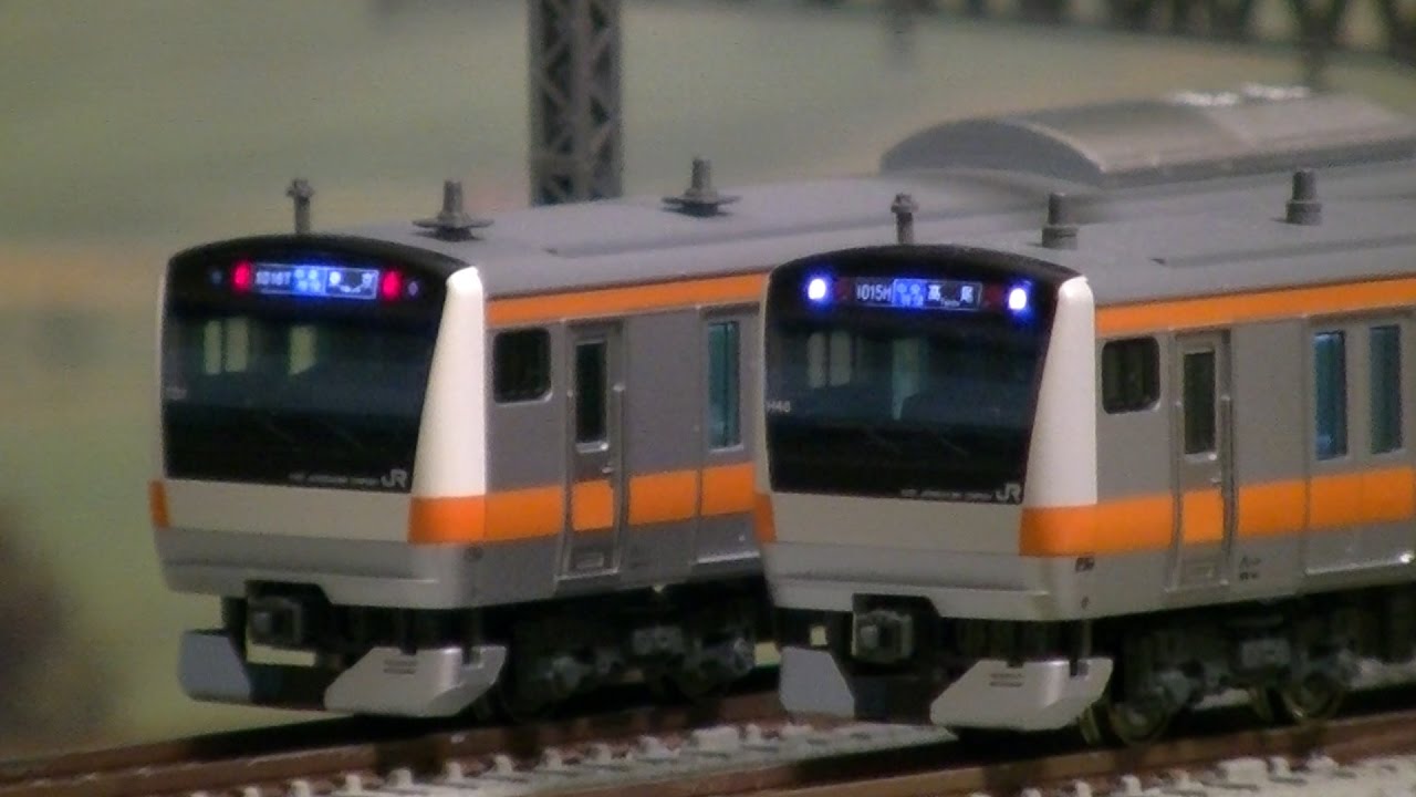 E233系 中央線快速 KATO Nゲージ - YouTube