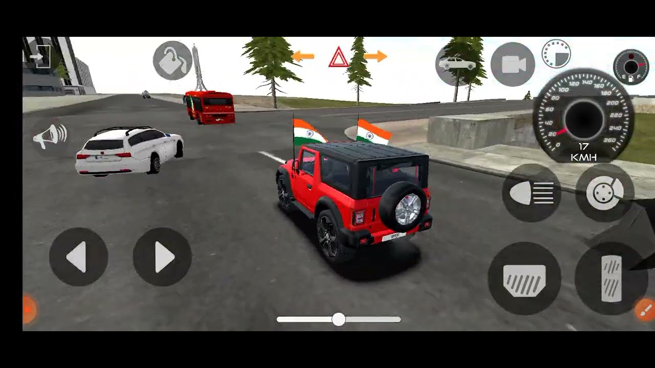 Thar racing | India 3D game | Thar ka power - YouTube
