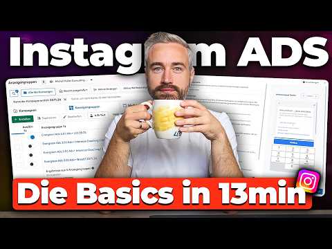 Instagram Ads Werbung Schalten 2026 - Die Basics in 18 Minuten