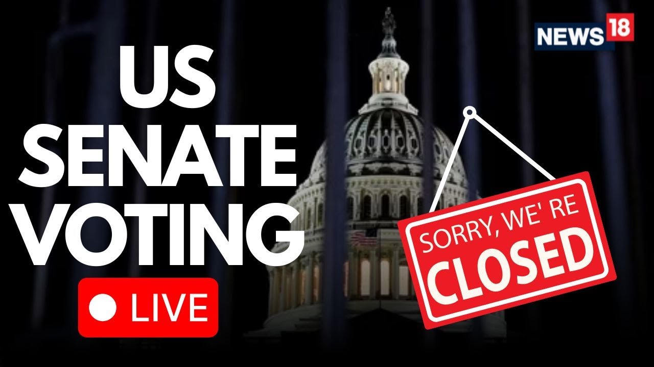 US Senate Vote LIVE | Crucial Senate Vote On Spending Bill To Reopen US ...