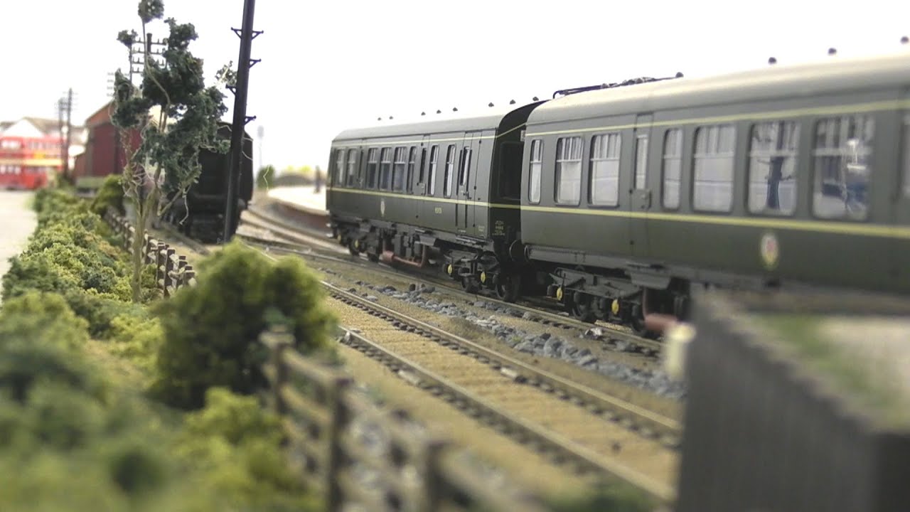 North East model railway - DMU Cab Ride 2 - YouTube