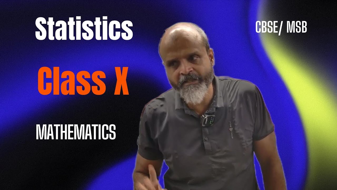 Class X Statistics Part 1 || Mathematics || CBSE || Maharashtra State Board - YouTube