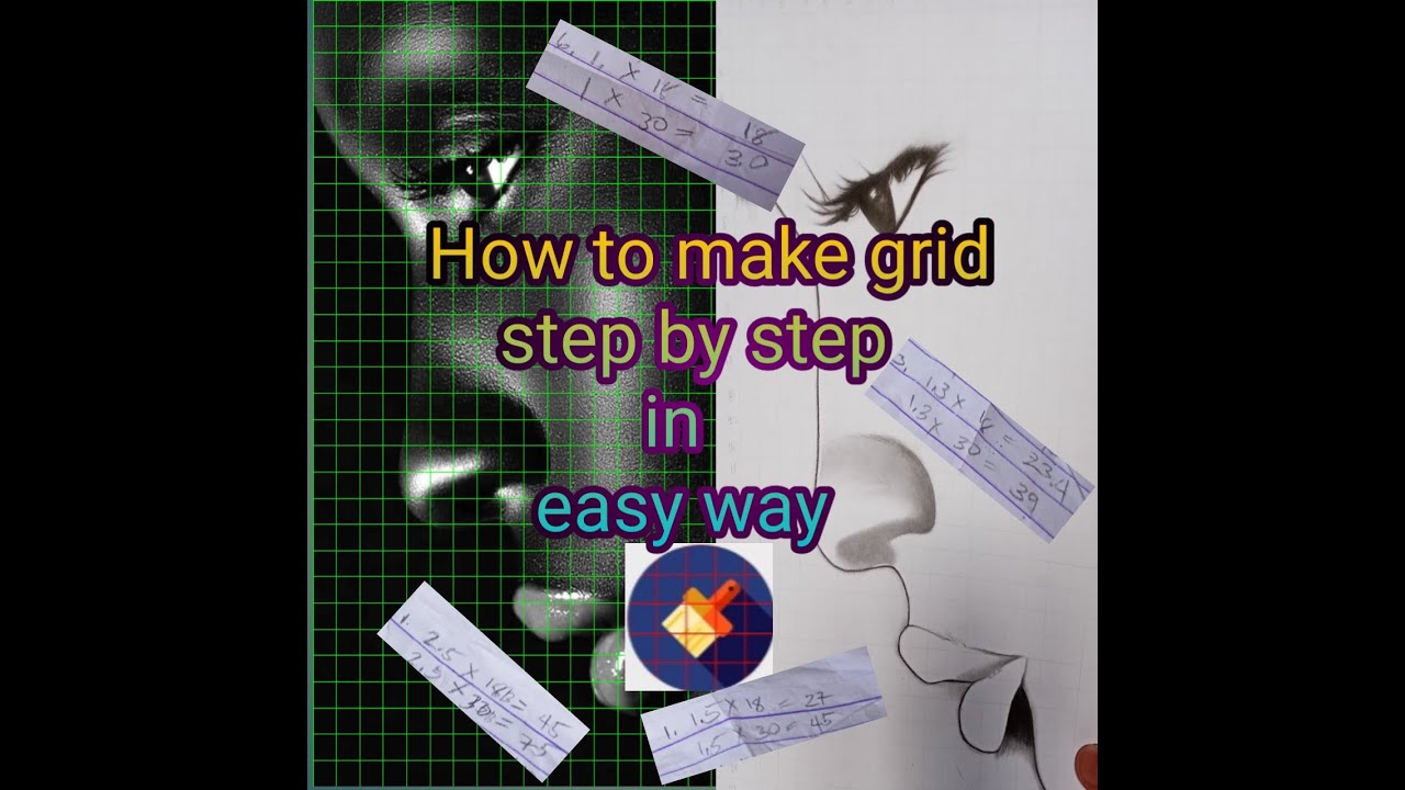 How to make grid for your drawing/way to find what size of box you need ...