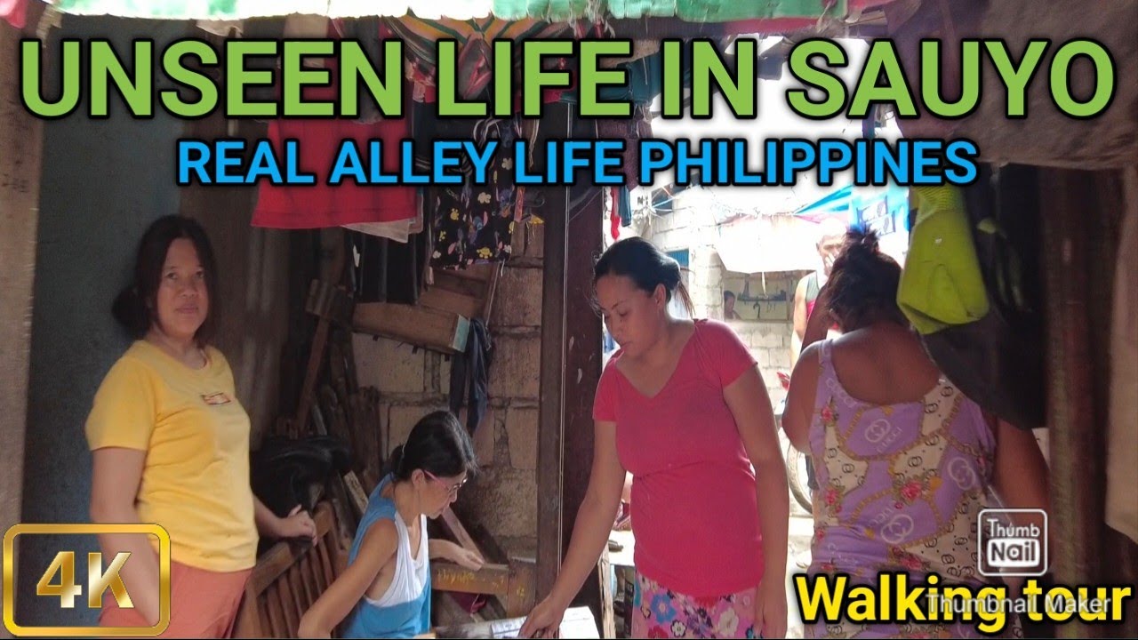 Living Alley Life in Sauyo|Walk at Real Hidden Life Narrow Alley in ...