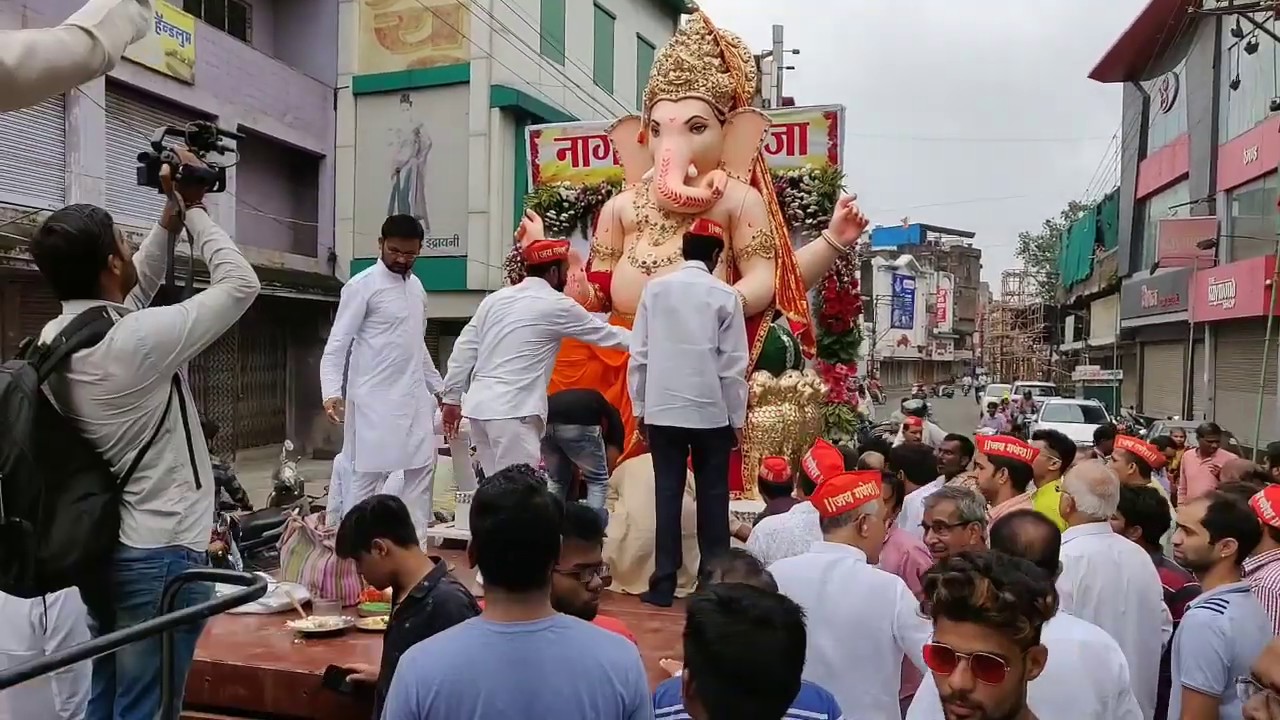 Nagpur Cha Raja #Aagman Sohda | Sjphotography | - YouTube