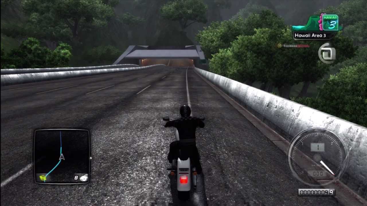 TDU2 DLC2 - Harley Davidson Fatboy Lo Tunnel Run / Speed Test (Xbox 360 ...