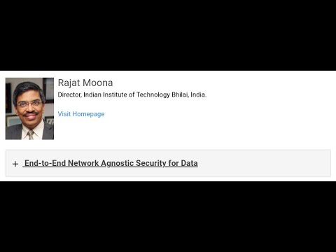 CSP Workshop 2022 Keynote 1 - Rajat Moona - YouTube