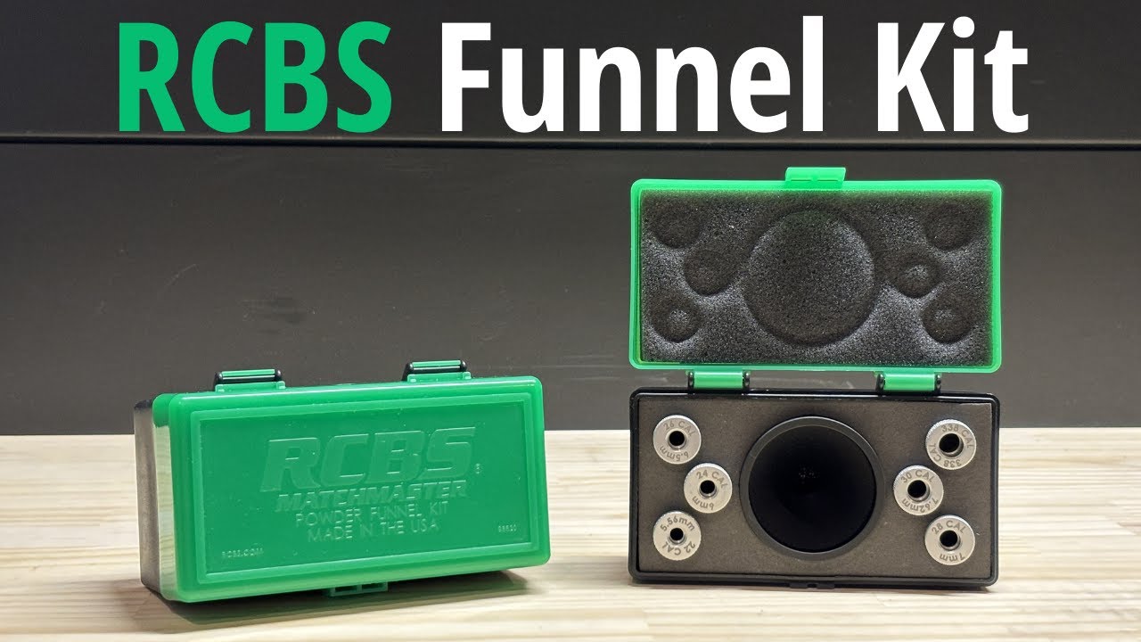 RCBS Matchmaster Funnel Kit - YouTube