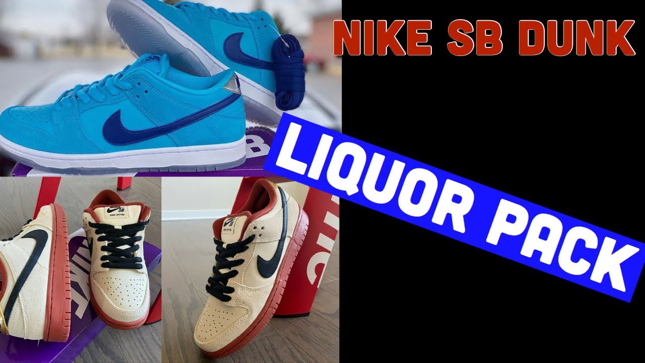 TODAYS SB NEWS: NIKE SB DUNK BLUE FURRY & MUSLIN - YouTube