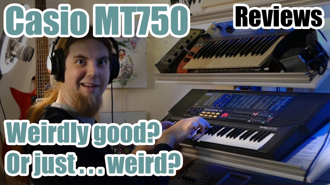 The Casio MT750 - A keyboard with a really simple (but weird) editor ...