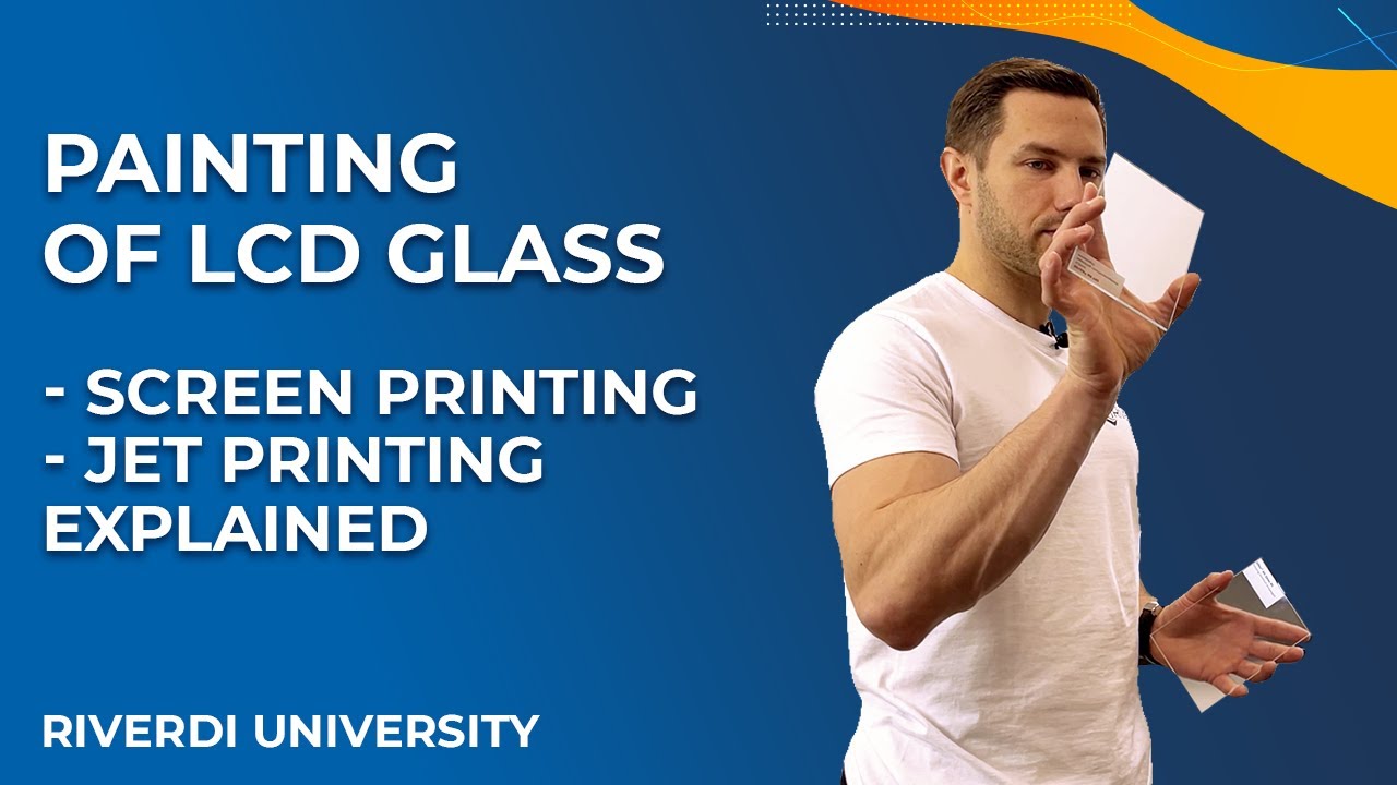Painting of LCD glass - Screen Printing - Jet Printing - LCD glass ...