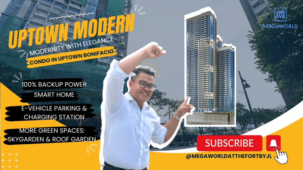 Uptown Modern - Modernity with Elegance at Megaworld’s NEWEST Pre ...