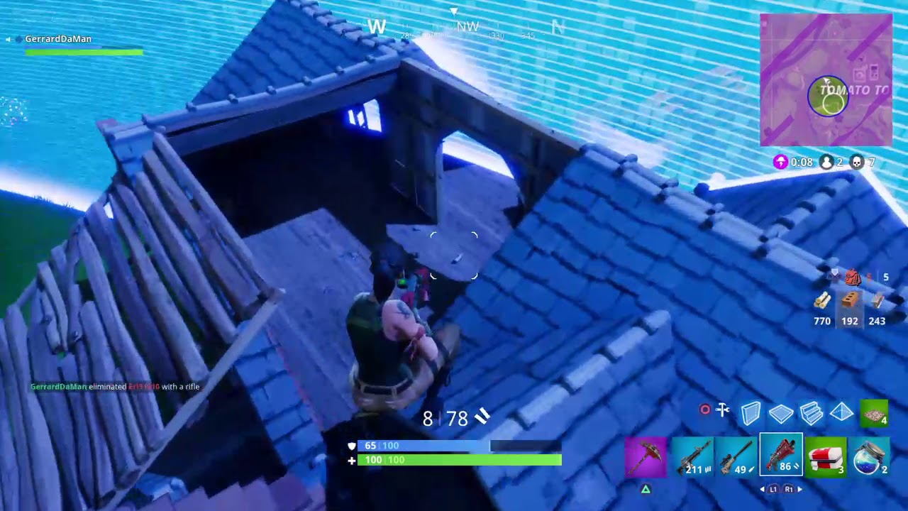 Fortnite - Scuffed finish royale - YouTube
