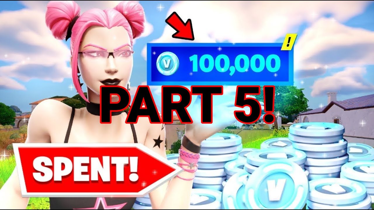 SPENDING 100,000 VBUCKS PT 5! IN FORTNITE!! #Fortnite #Vbucks - YouTube